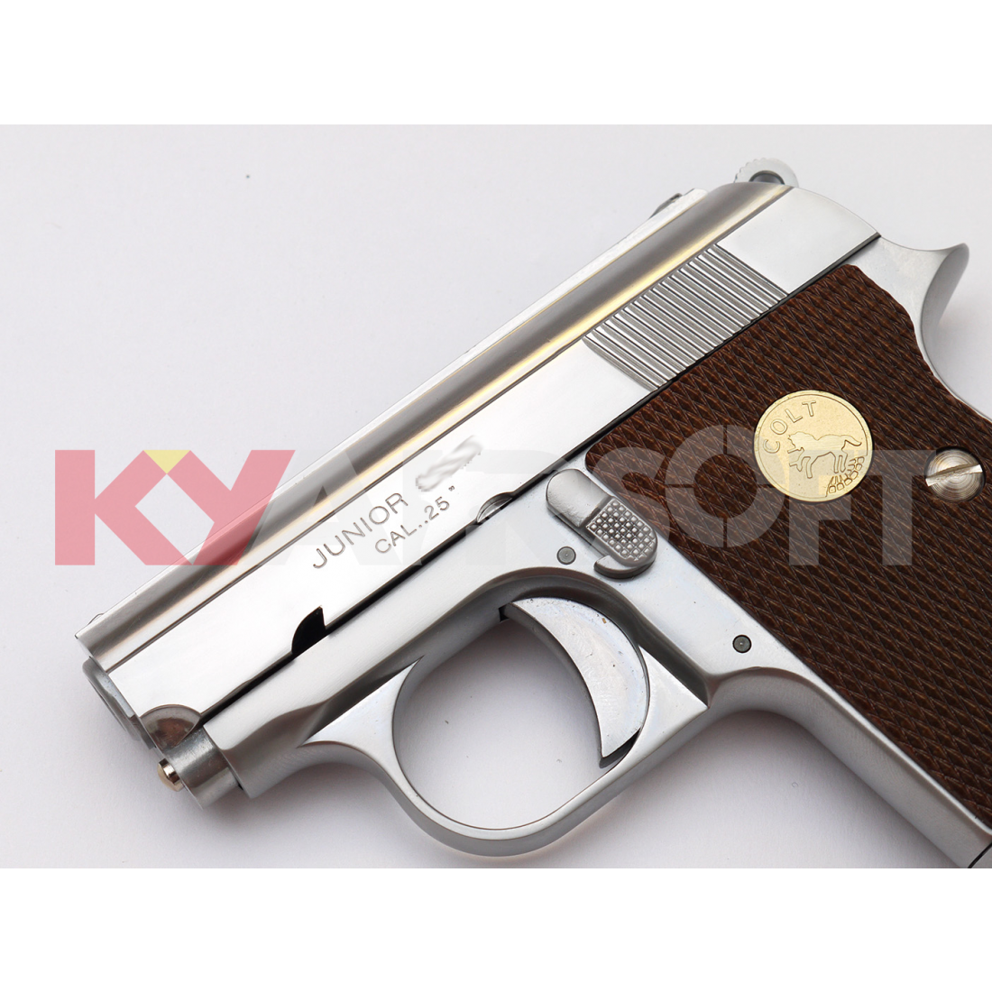 WE CT25 GBB pistol (Silver, JUNIOR 25 Marking) - WE Pistols (GBBP) - Guns