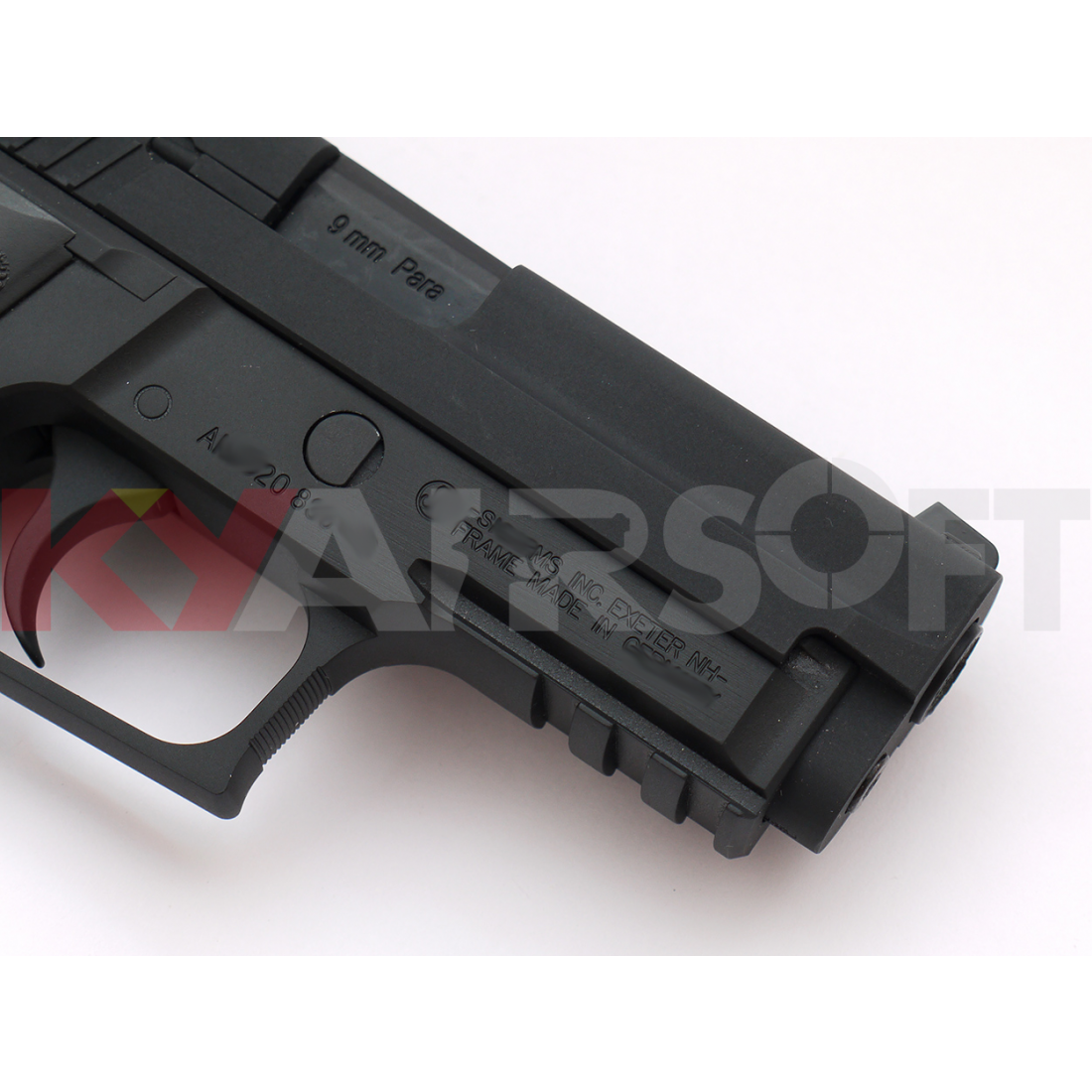 WE F229 Railed GBB Pistol BK (Full marking)