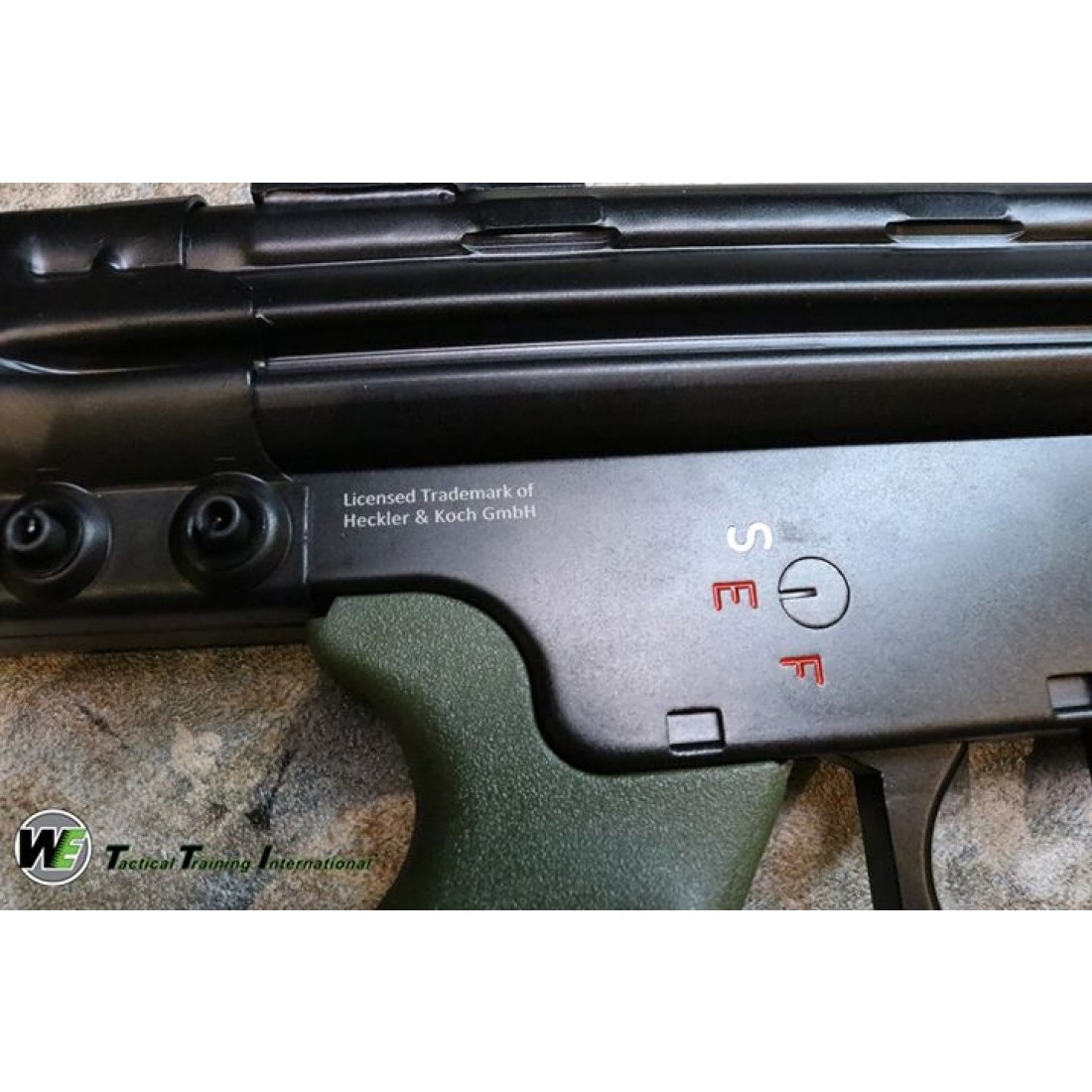 WE H&K G3A3 GBB rifle (licensed - airsoft toy)