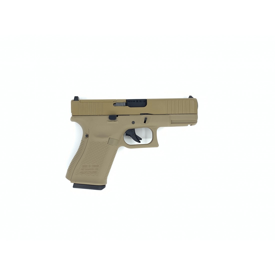 WE G19 GEN5 MOS TAN - G19 - WE G Series (Glock) - WE Pistols (GBBP) - Guns
