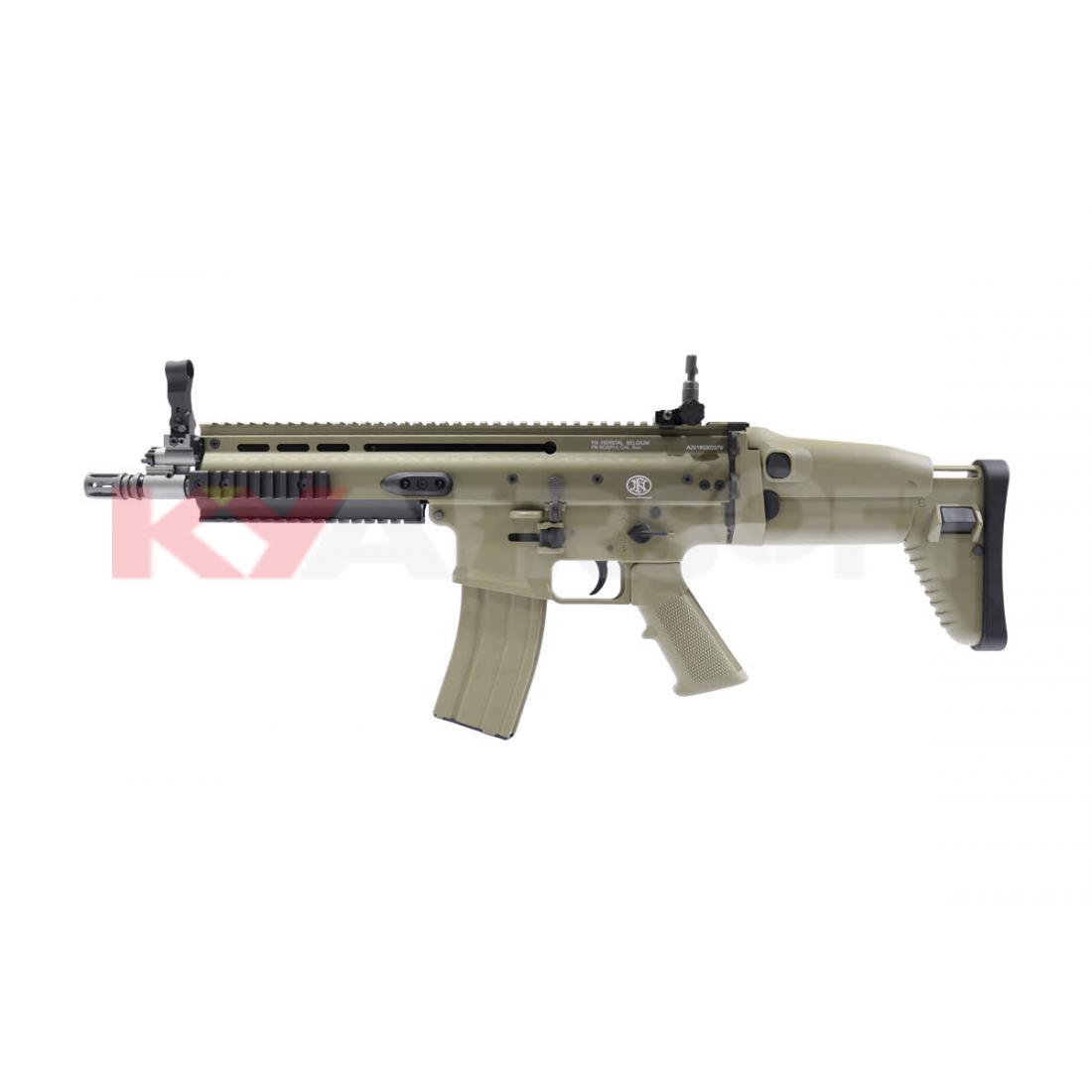 Cybergun Licensed WE FN SCAR L (MK16) GBBR TAN - SCAR Series - WE Rifles (GBBR) - Guns