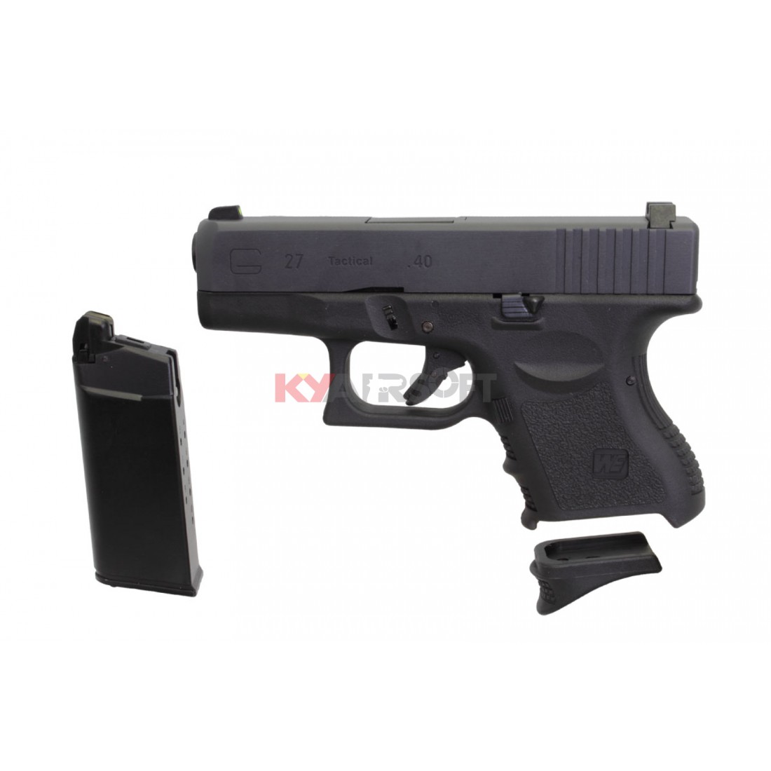WE G27 GEN3 BK - G27 - WE G Series (Glock) - WE Pistols (GBBP) - Guns