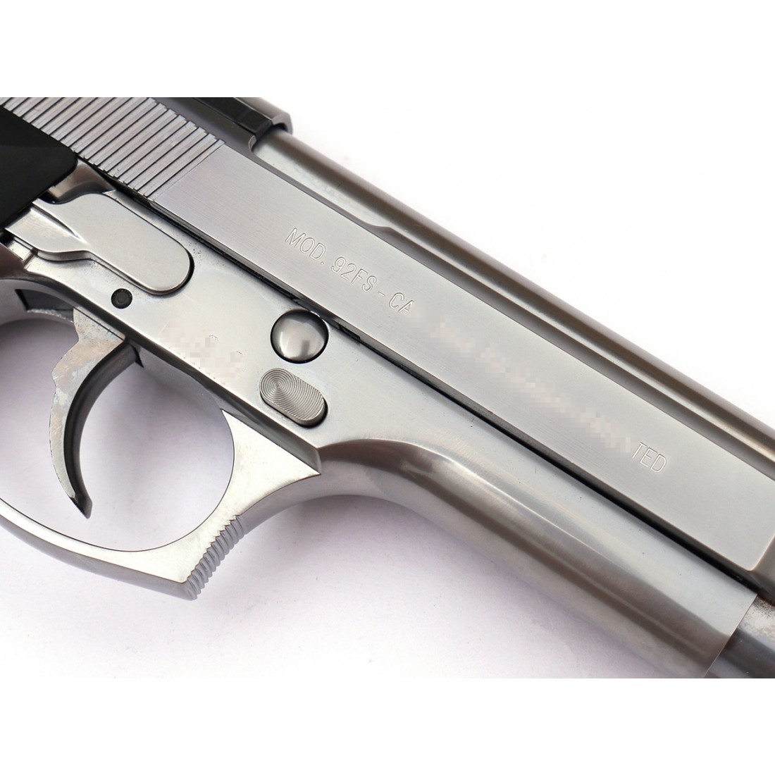 WE M92F Silver Gen 2 Full marking - WE Pistols (GBBP) - Guns