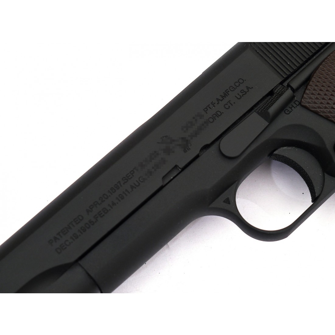 KJ-M1911-COLT (CNC custom marking) - KY Custom CNC GBBP / GBBR Full marking