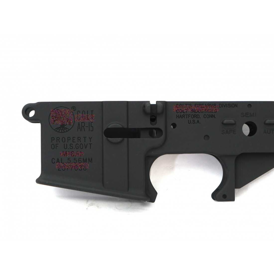 WE M4 GBB rifle lower body receiver #105 (MK18 MOD 0 marking) - KY ...