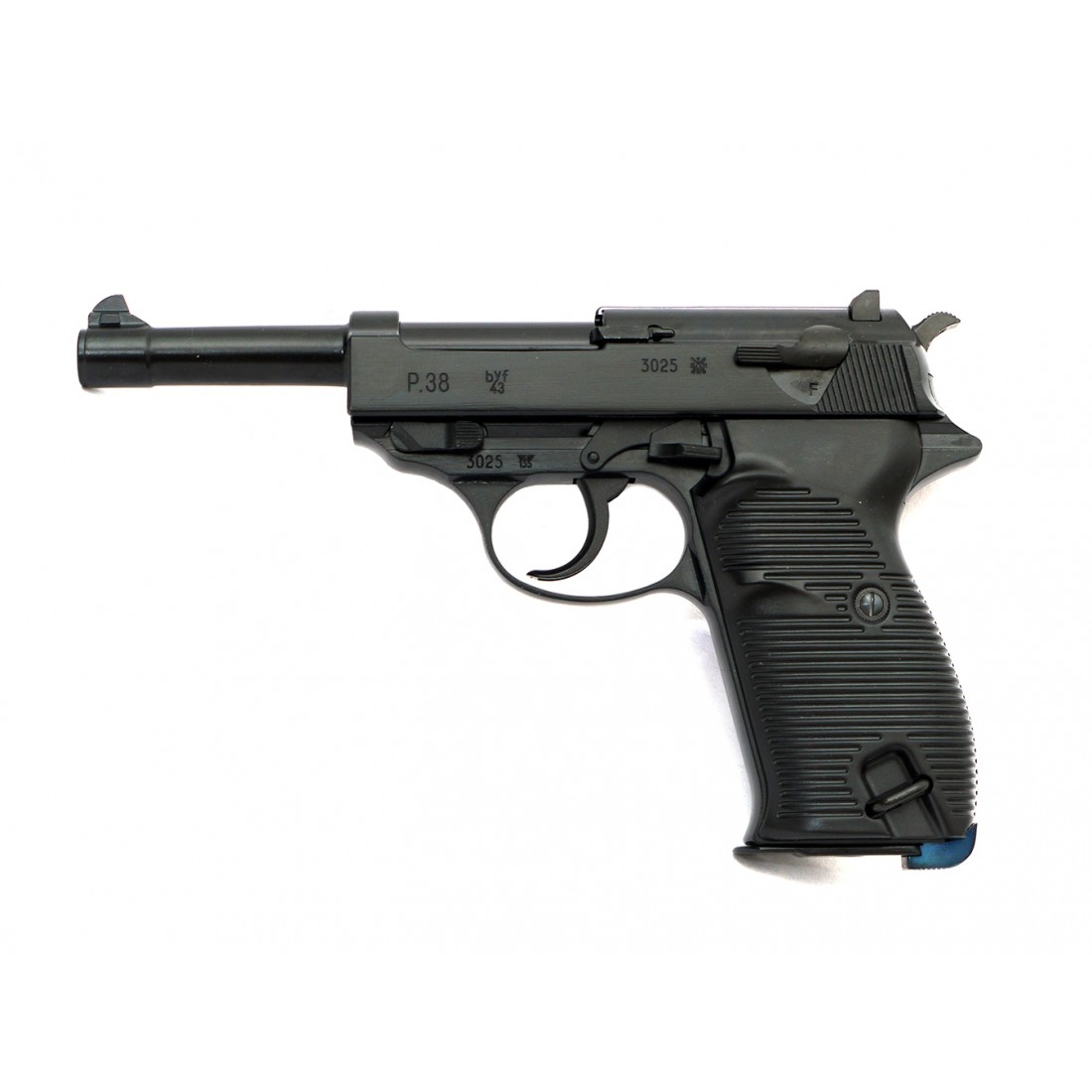 WE P38 Black Classic Pistol (BYF43 marking ) - WE World War II Series (P08 / Hi-Power Browning ...