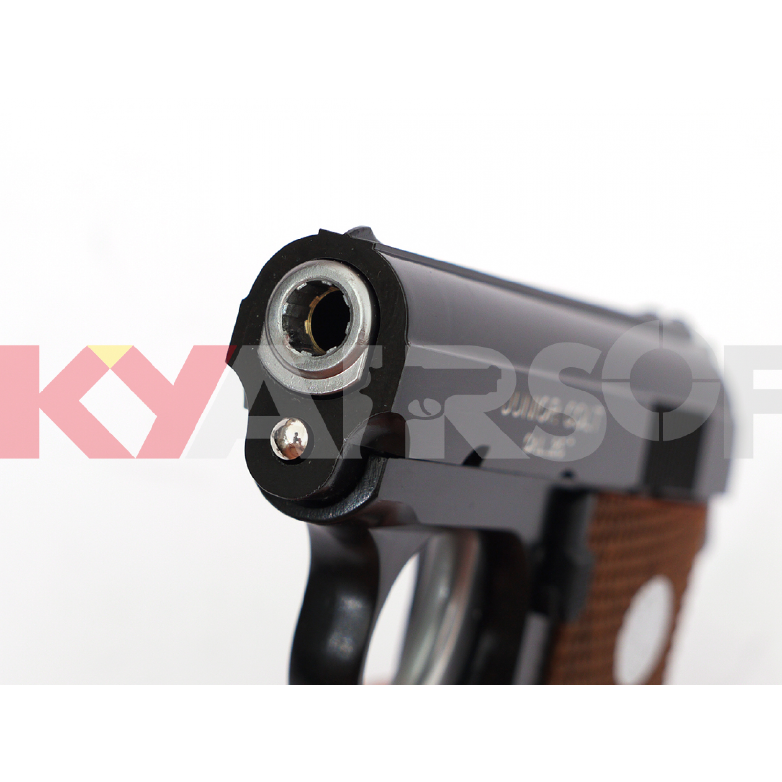 WE CT25 GBB pistol (Black, JUNIOR 25 white marking) - KY Custom CNC ...
