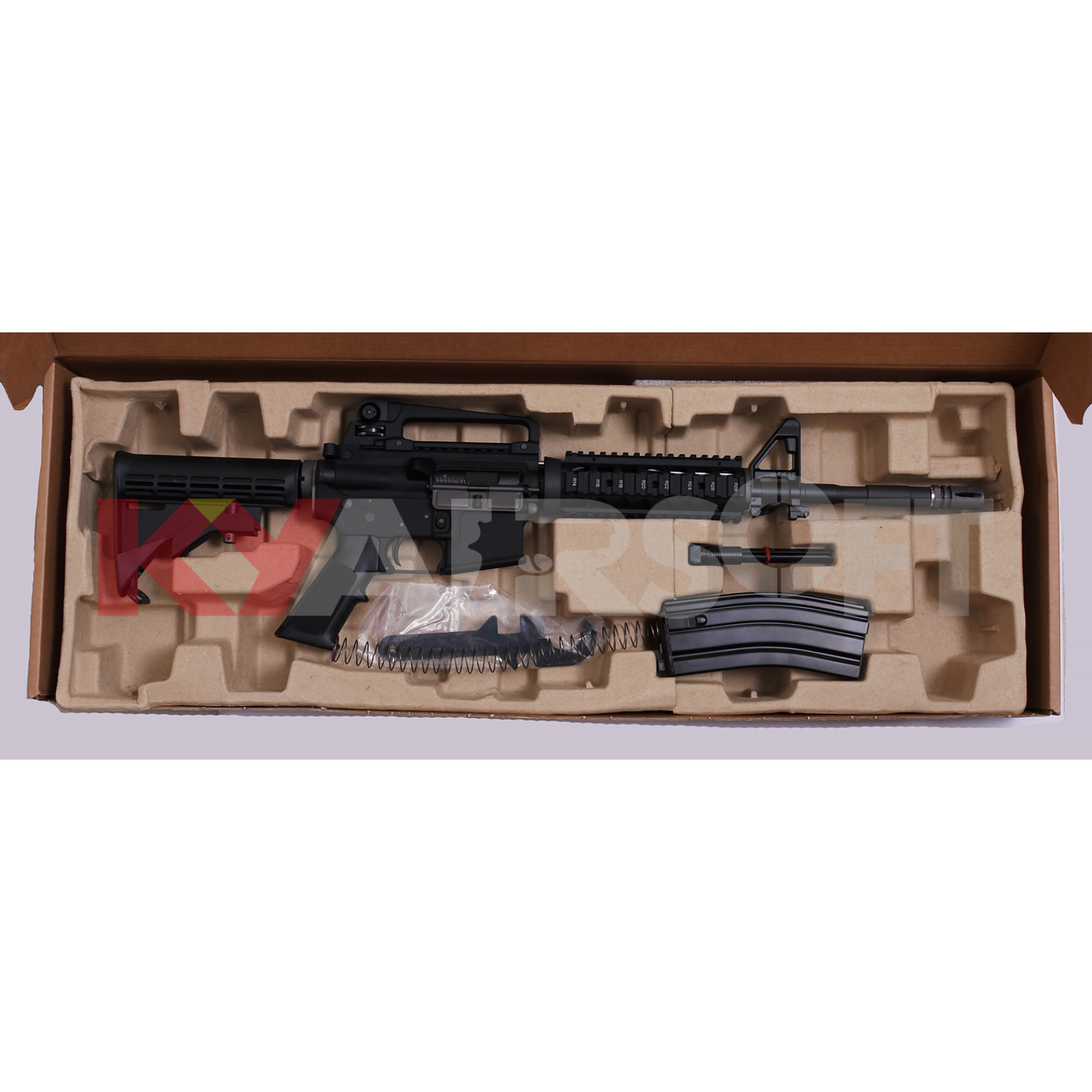 WE M4 RIS GBB Rifle BK (Horse marking) - M4 Series / M16 Series / T-91 Series / PLR-16 Series ...