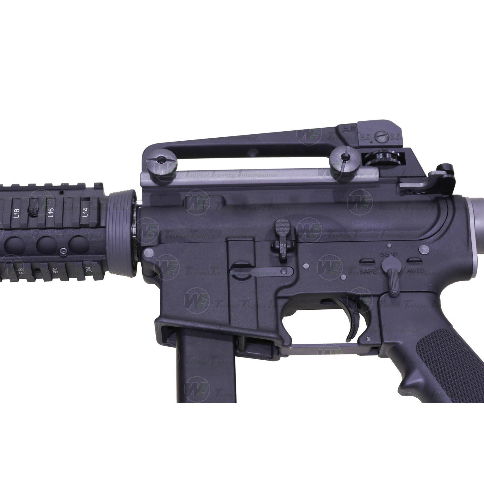 WE M4 RIS PCC GBB BK - WE Rifles (GBBR) - Guns