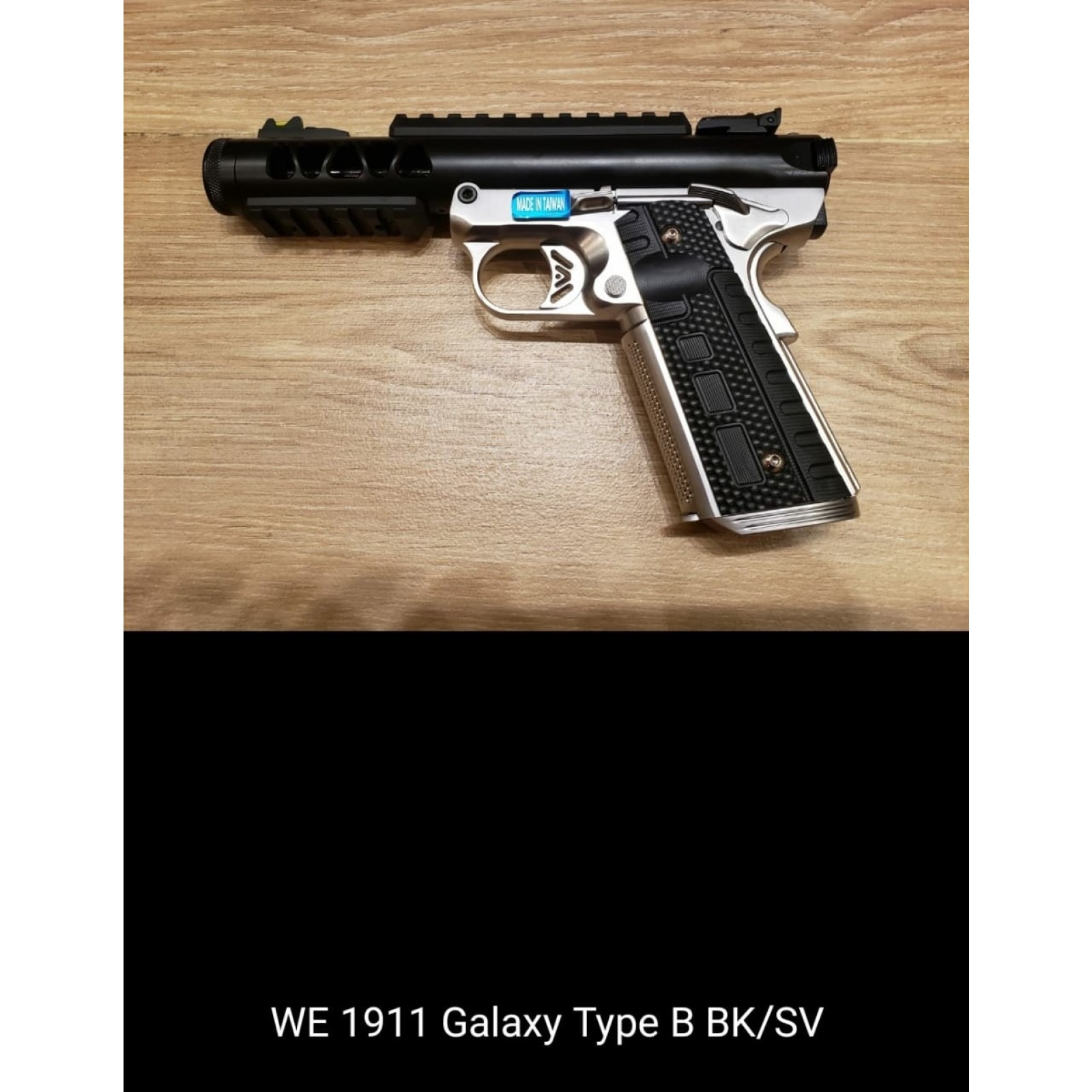 WE 1911 GALAXY Type B BK SLIDE / SV FRAME - Galaxy 1911 (Type B) - WE ...