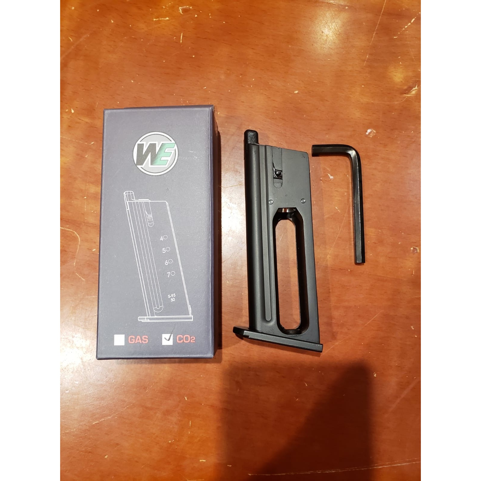 WE DESERT EAGLE CO2 MAG (Black) - WE Desert Eagle .50 Cal Series - WE ...