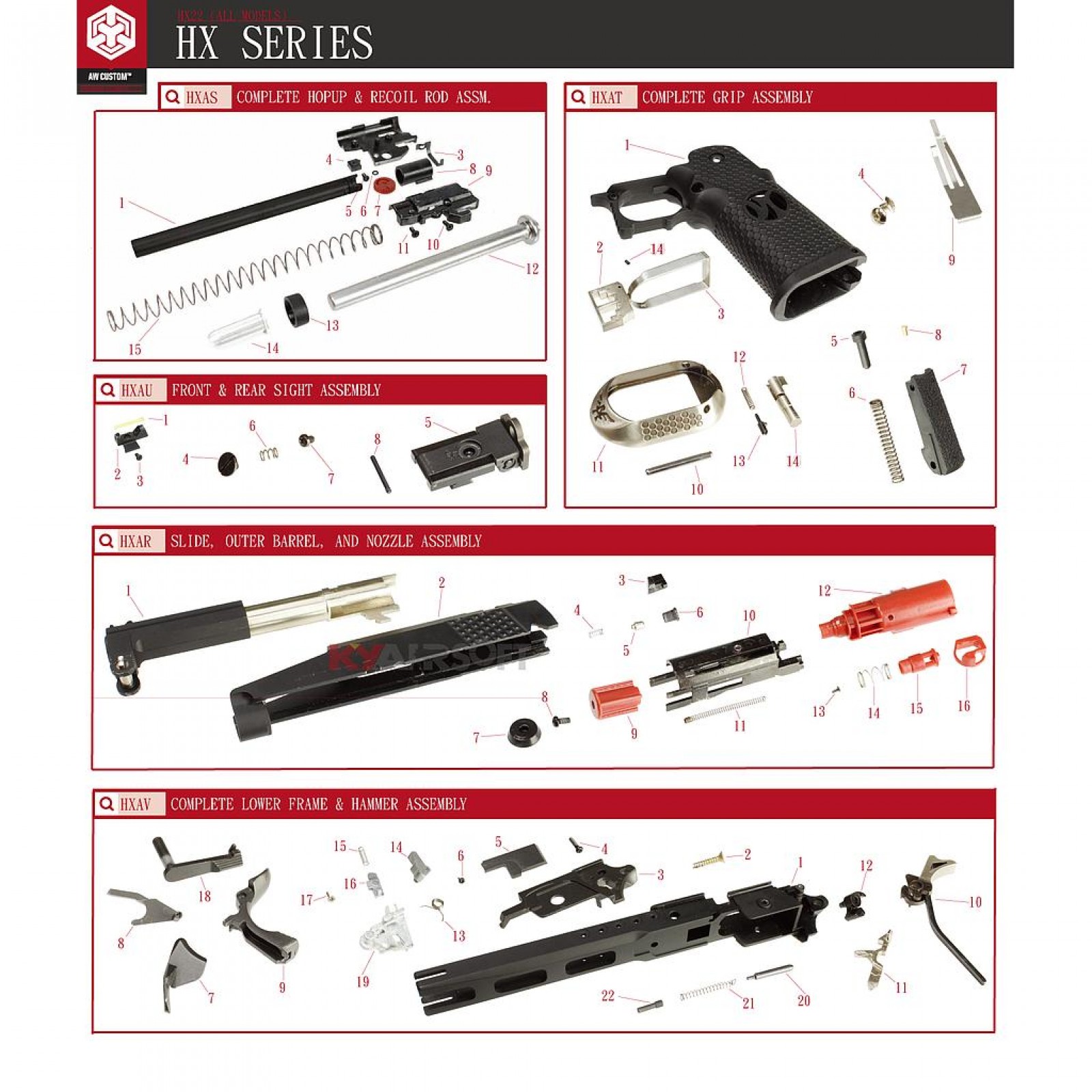 AW - HI-CAPA GRIP KIT HX22 #3