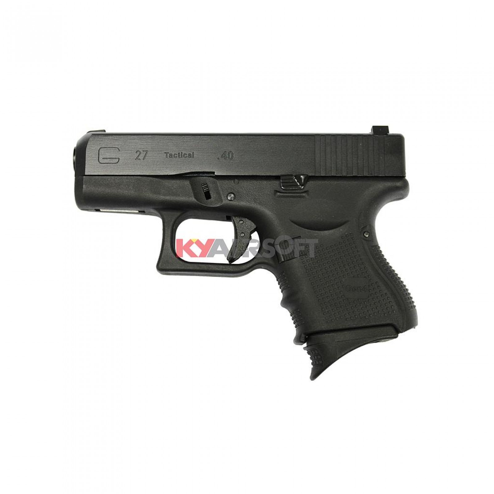 WE G27 GEN4 BK - G27 - WE G Series (Glock) - WE Pistols (GBBP) - Guns