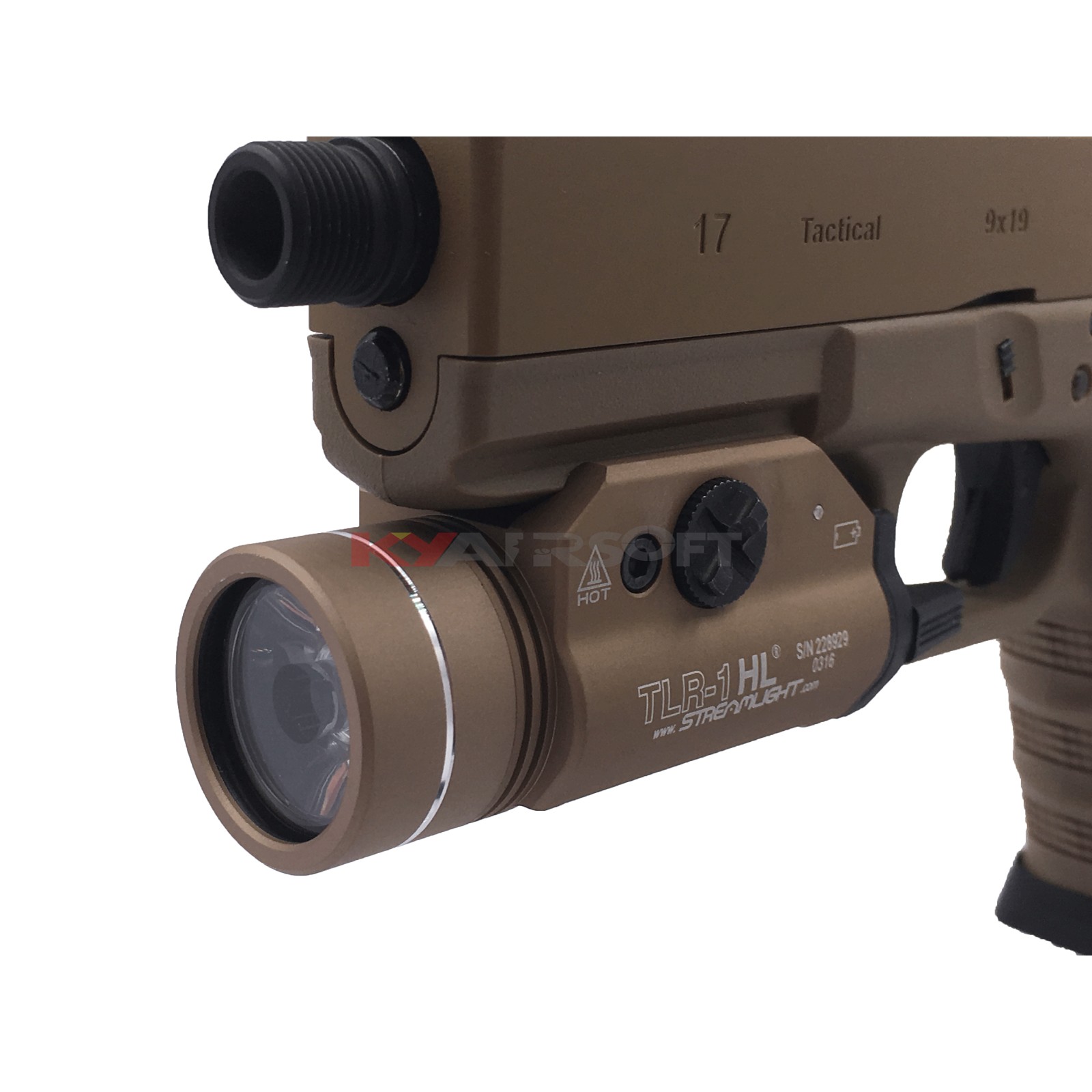 The Desert Set - WE G17 TT Custom