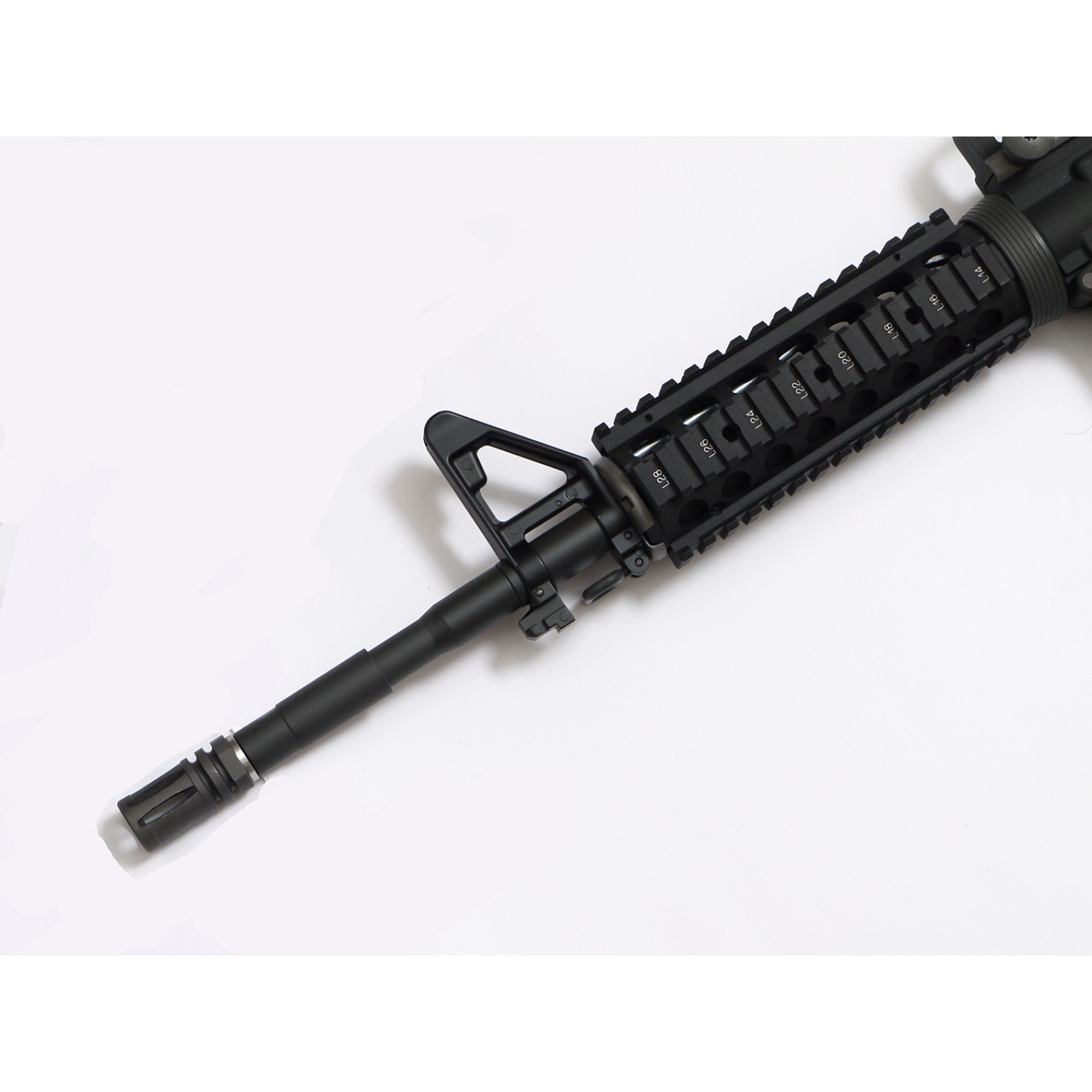 WE M4 RIS GBB Rifle BK (BCM marking) - KY Custom CNC GBBP / GBBR Full marking
