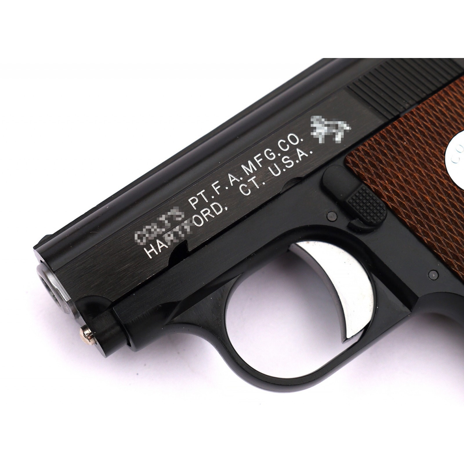 WE CT25 GBB Pistol (Black, Horse white marking) - WE CT25 Series (.25 ...