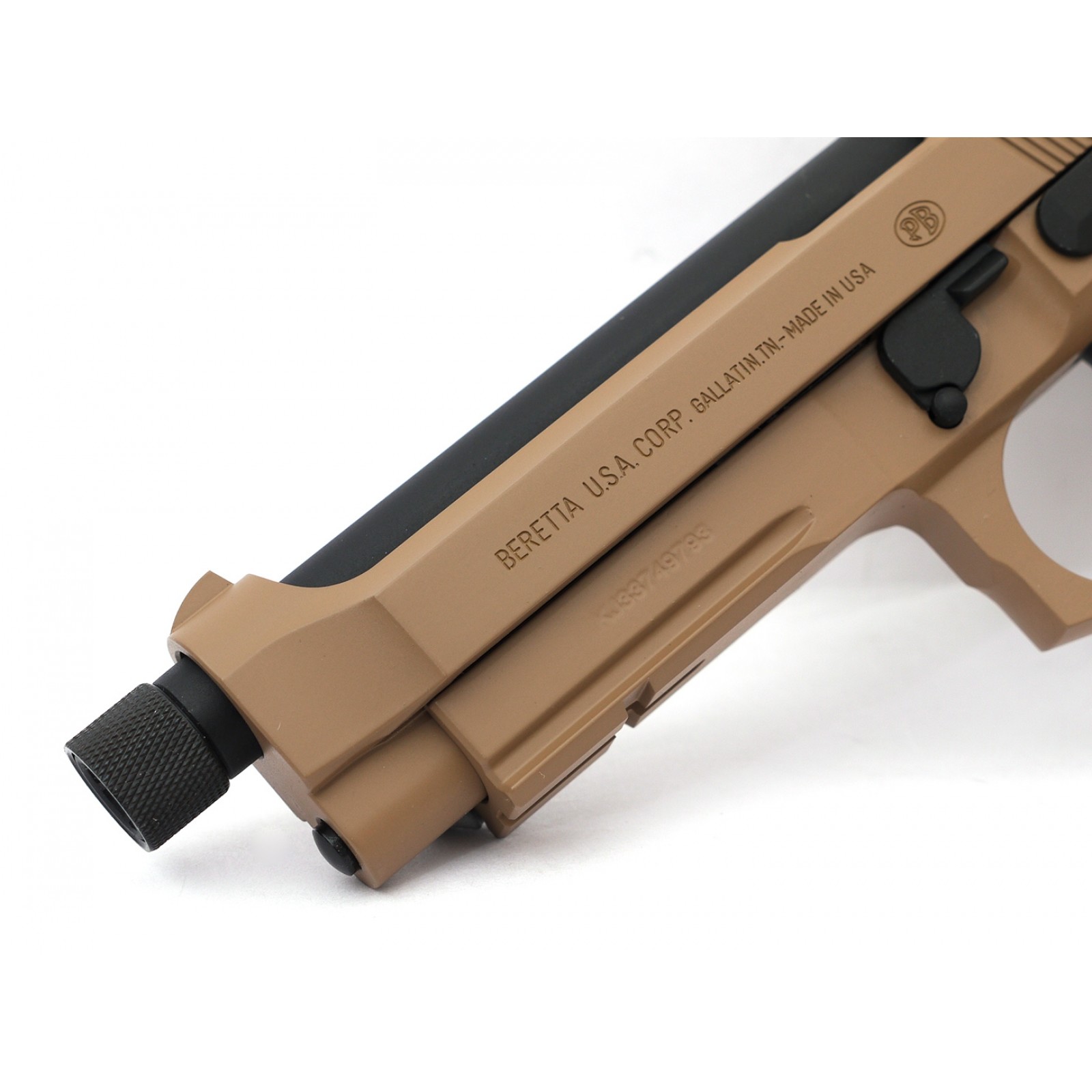 KJ Works M9 TBC GBB Pistol (M9A3 Marking) - KJ Works (GBBP & GBBR) - Guns