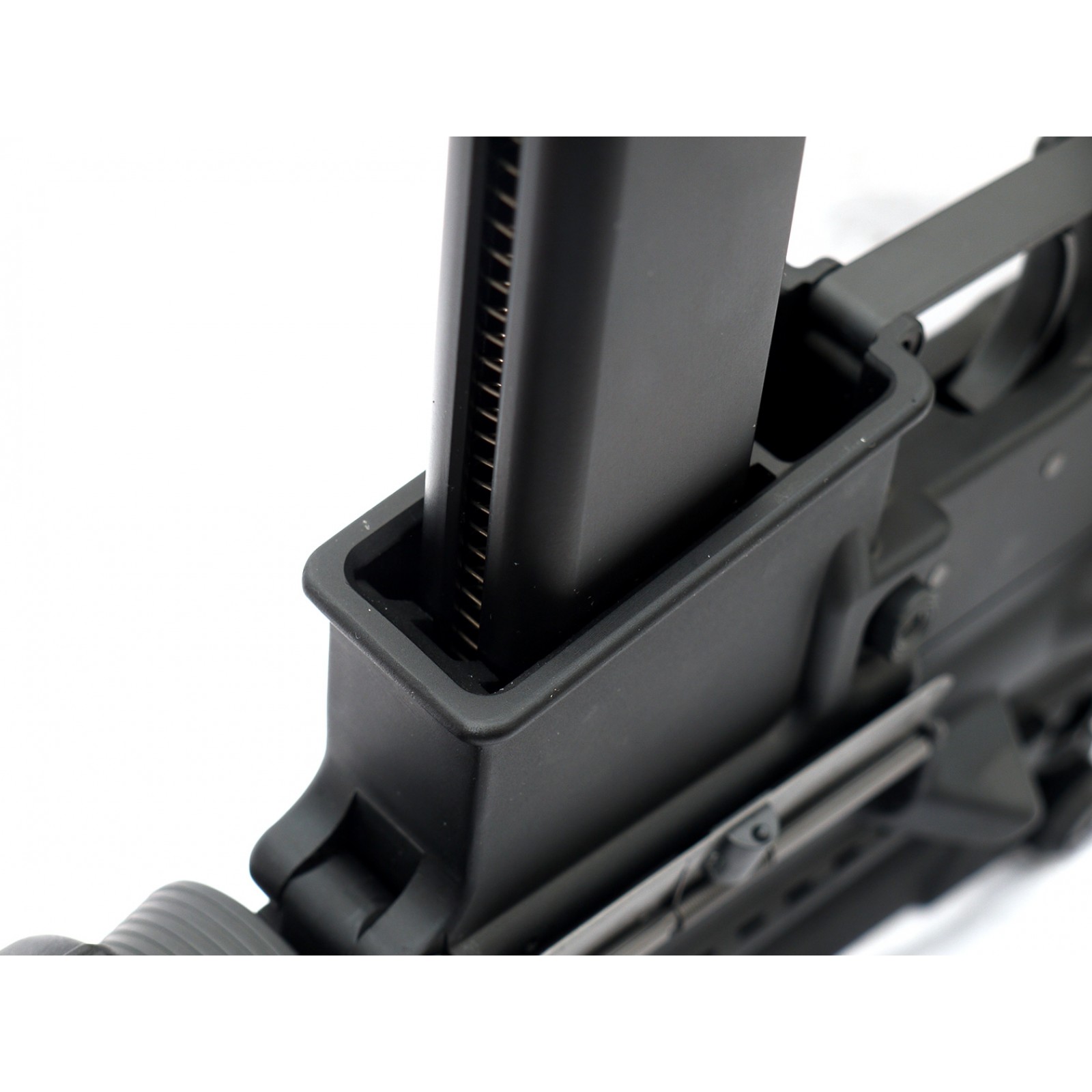 KY custom WE M4 RIS PCC GBB BK (Full marking) - WE PCC AR Carbine GBB - M4 Series / M16 Series ...
