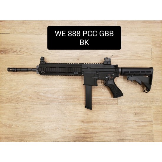 WE 888 PCC GBB BK - M4 Series / M16 Series / T-91 Series / PLR-16 Series / XM177 Series - WE ...
